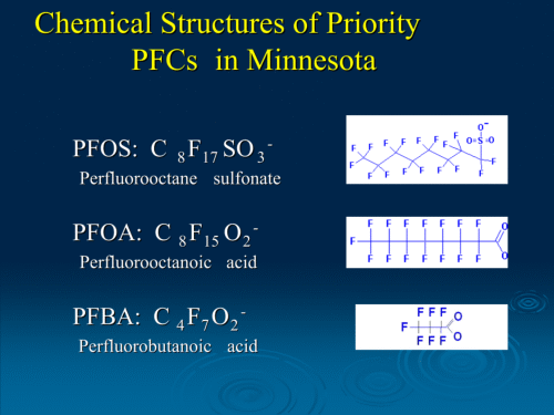 CoC-PERFLUOROCHEMICALS (PFCs): Part 1: